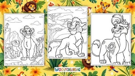 Lion King Coloring Pages Kiara
