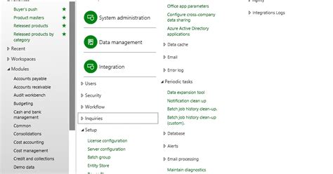 Inside Microsoft Dynamics Ax Setup Database Log In D365 Ax7