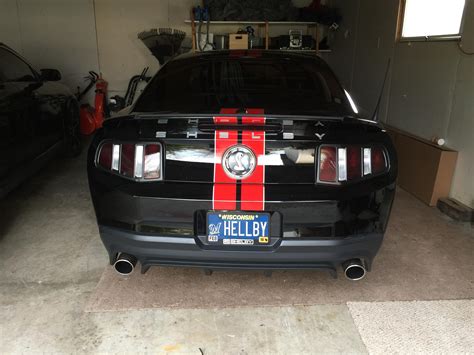 New Personalized Plates For My Shelby Rmustang