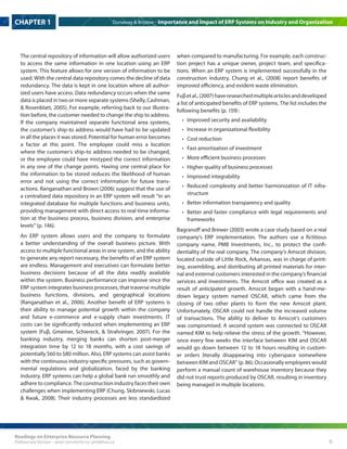 Importance And Impact Of ERP Systems On Industry PDF