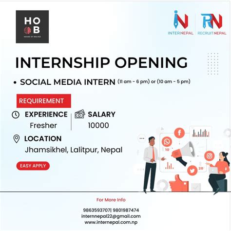 Intern Nepal On Linkedin Internship Socialmedia Digitalmarketing Internopportunity Hiringnow