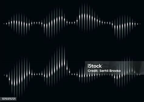 음파 리듬 추상음악 펄스 배경 주파수 스펙트럼 벡터 그림입니다 소음에 대한 스톡 벡터 아트 및 기타 이미지 소음 패턴 건강관리와 의술 Istock