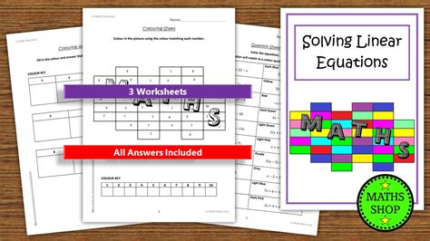 Solving Linear Equations Expanding Brackets And Combining Like Terms Teaching Resources