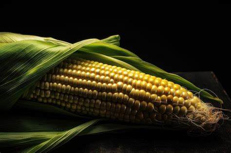 Premium Ai Image Corn On The Cob Ai Generated