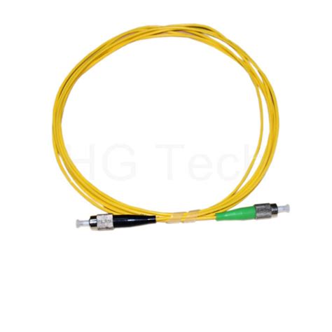 Singlemode FC APC Fiber Patch Cord Shenzhen HG Technology Co Ltd