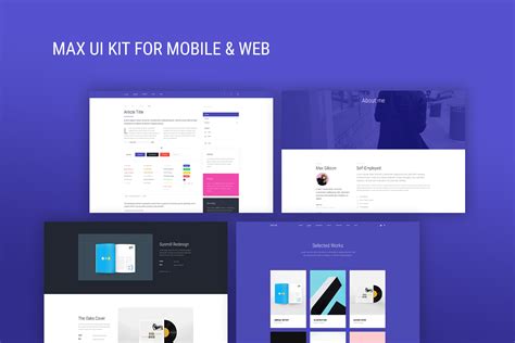 Max Ui Kit Aero Shape®