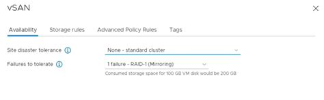 Vsan Storage Policies Inside Out Part 1 Vmware Cloud
