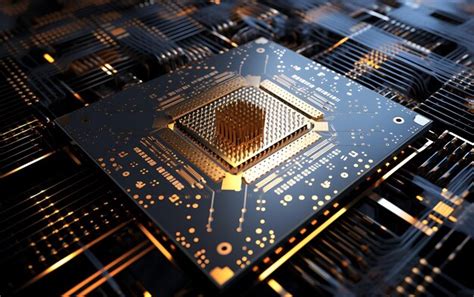 Premium Photo Closeup Of A Quantum Computers Quantum Bits