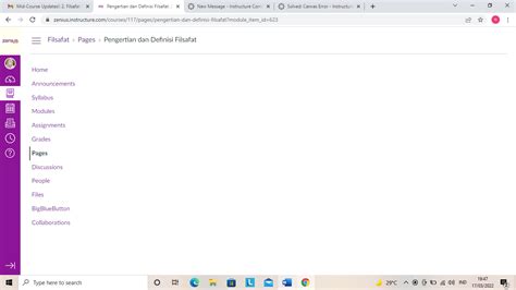 Solved Archived Canvas Error Instructure Community 515499