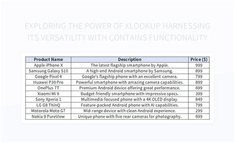 Exploring The Power Of Xlookup Harnessing Its Versatility With Contains