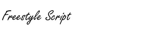 freestyle script font