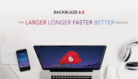 Backblaze 60 Promises Larger Longer Faster Better” Backups Tidbits