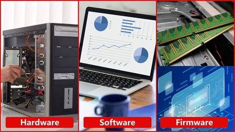 ¿cuál Es La Diferencia Entre Software Hardware Y Firmware