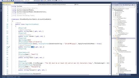 How To Set Minimum Age Validation In Asp Net Core Youtube
