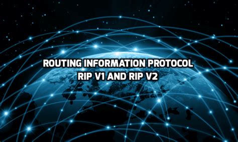 RIPv1 And RIPv2