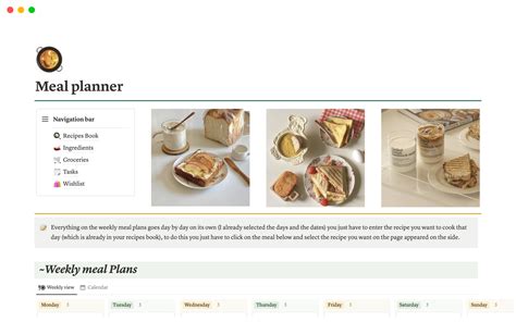 Ultimate Meal Planner Template By Stella Notion Marketplace