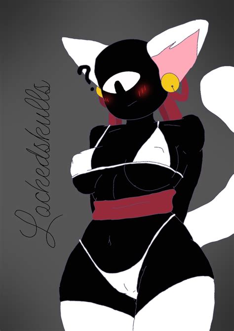 Rule 34 1girls Bells Black Body Cat Ears Cat Tail Doors Roblox Fem