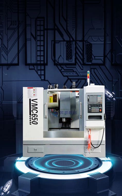 Vmc650 Cnc Vertical Machining Center 3 4 5 Axis Cnc Milling Machines