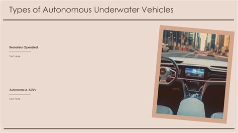 Autonomous Underwater Vehicles Marine Robotics Exploration Ppt Powerpoint St Ai Ppt Template