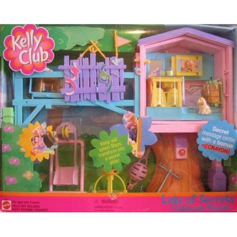 Kelly Club Treehouse Barbie Doll House Barbie Kelly Barbie Playsets