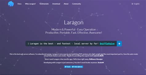 mencoba laragon sebuah web server untuk developtment lokal