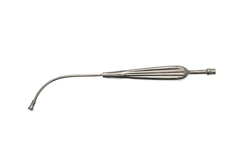 Yankauer Suction Tube 11 3 4 Inch Size Chrome Plated Wrangler Surgical