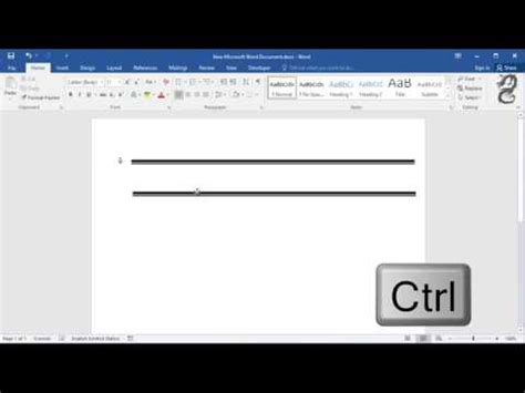 How To Insert Double Line In Word Dadvil