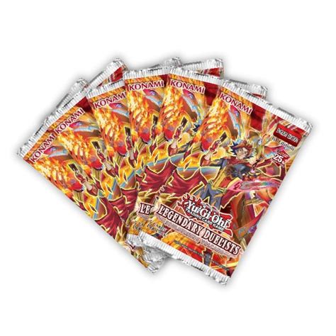 Yu Gi Oh Legendary Duelists 10 Soulburning Volcano 6 X Boosters