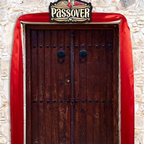 Vitalcozy 16 Feet Passover Door Decorations Jewish Decor