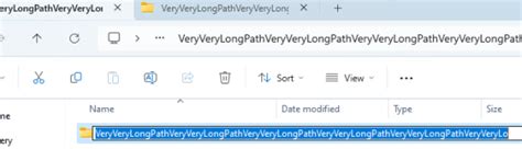 Destination Path Too Long Error When Movingcopying A File