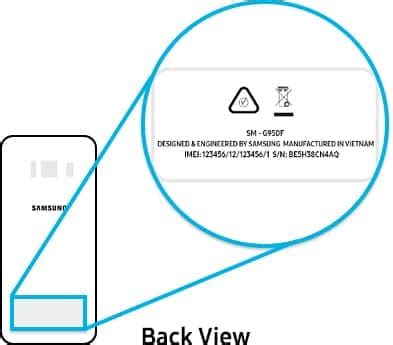 How To Find Phones Model Number Serial Number Or Imei Number Samsung