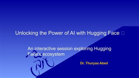 Learn To Build Ai Models With Hugging Face Generative Ai Ppt