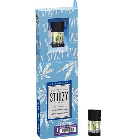 Stiiizy White Cherry Icee Solventless Pod 5g Leafly