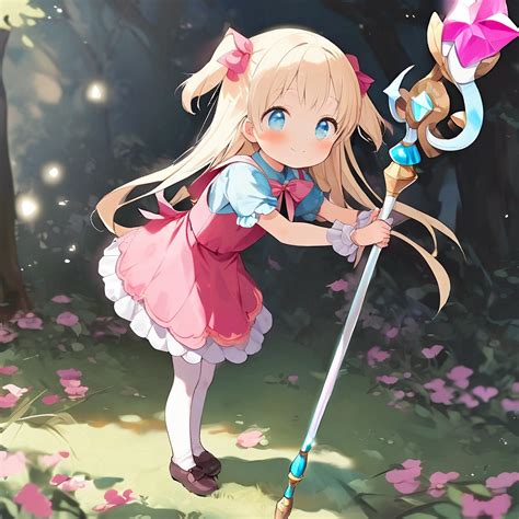 Magical Blonde Girl Aipictors