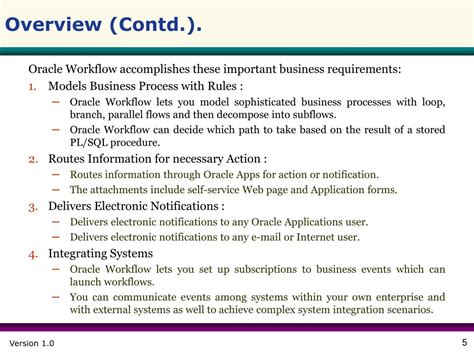 Ppt Oracle Workflow Powerpoint Presentation Free Download Id439841