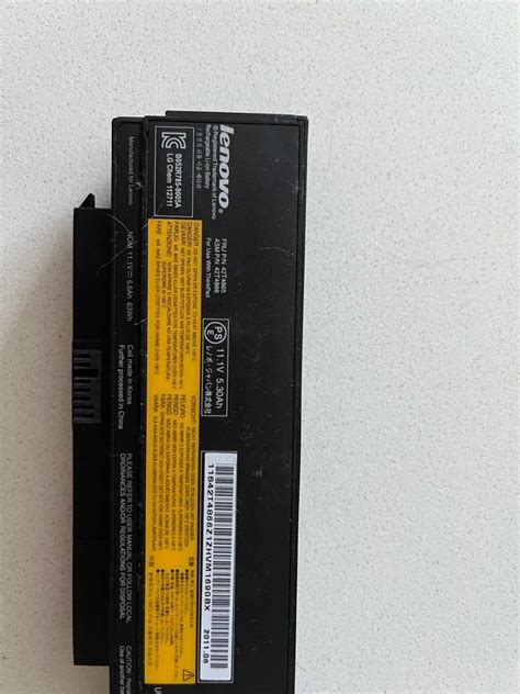 Lenovo Thinkpad Battery Original Computers And Tech Parts And Accessories Computer Parts On