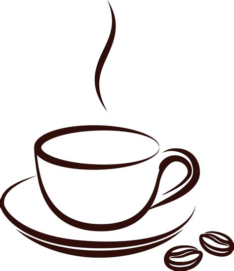 Cartoon Coffee Cup Drawing Terimo