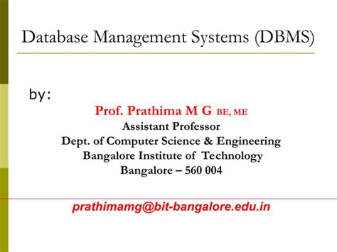 Module 3 Sql Database Management System Ppt