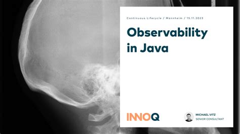 Observability In Java Innoq