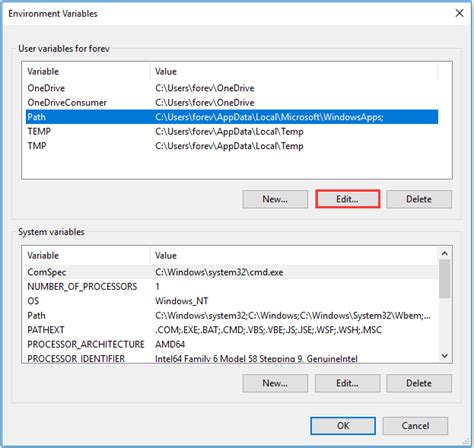 Solved How To Set Environment Variables Windows 10 Minitool