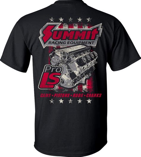 Summit Racing 0192 Lg Summit Racing Equipment® Pro Ls Engine T Shirt