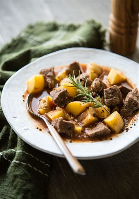 Slow Cooker Beef And Potato Stew Fed And Fit