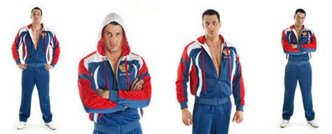 Олимпийские спортивные костюмы с российской символикой