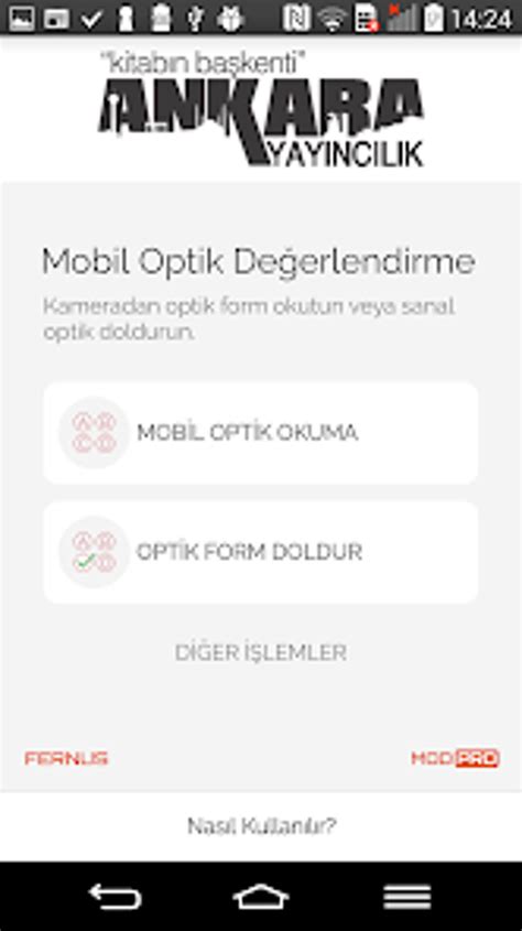 Ankara Optik Okuma для Android Скачать