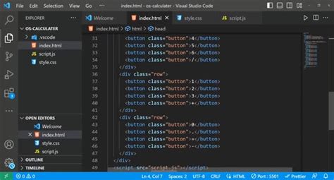 Video Jyoti Shakya On Linkedin Github Internship Html Css Javascript Calculator