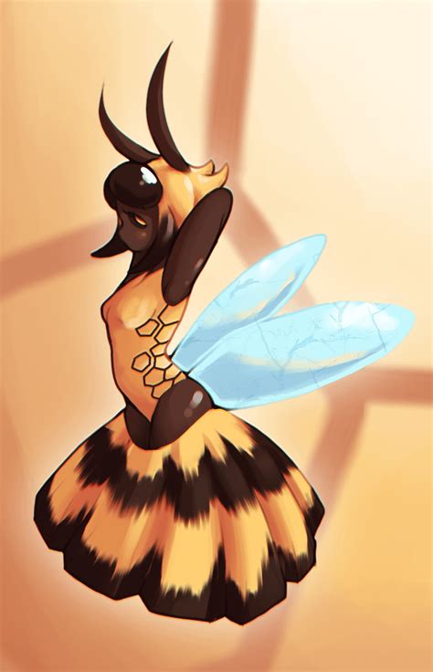 Terraria Queen Bee Girl By Corromon R Anthro