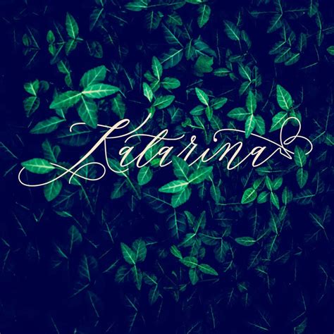 UrŠka Graphicart Novi Logotip Za Katarina Dežman 🌟 Logotip Nosi Veliko Simbolike Z Lahkotno