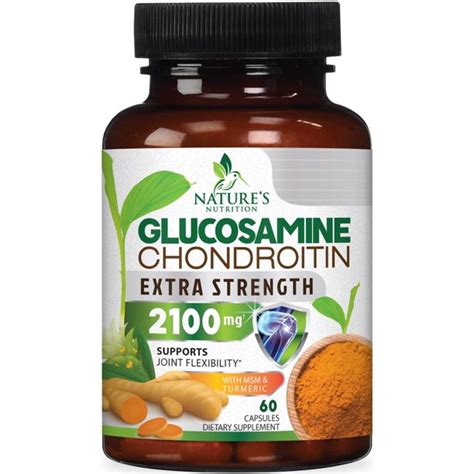 Glucosamine Chondroitin Turmeric Msm Boswellia Complex Triple Strength Glucosamine Capsules