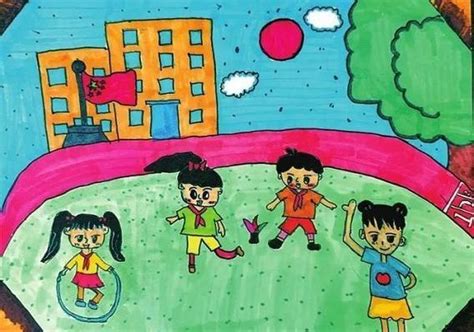 小学生课间十分钟简笔画简单笔画（汇总10张） 简笔画图片大全