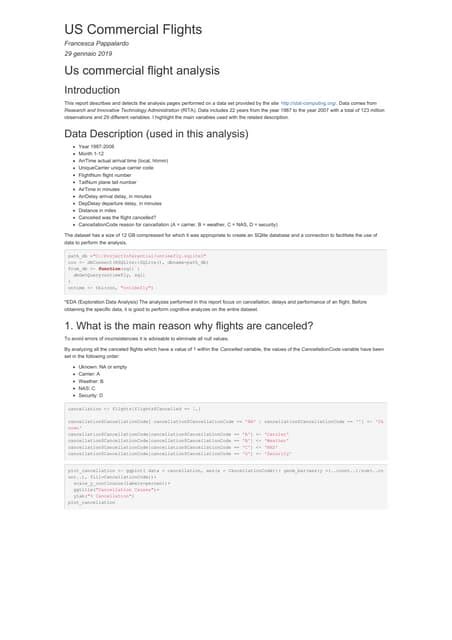 Report Statistical Analysis Pdf Databases Computer Software And Applications